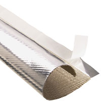 Techflex TWN1.00 Thermashield Wrap 1" Silver - 200 FT Spool – Pro Audio ...